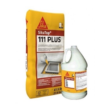Sika SikaTop 111 Plus High Slump 2-Component Anti-Corrosion Repair Mortar Kit 106571 | Zoro
